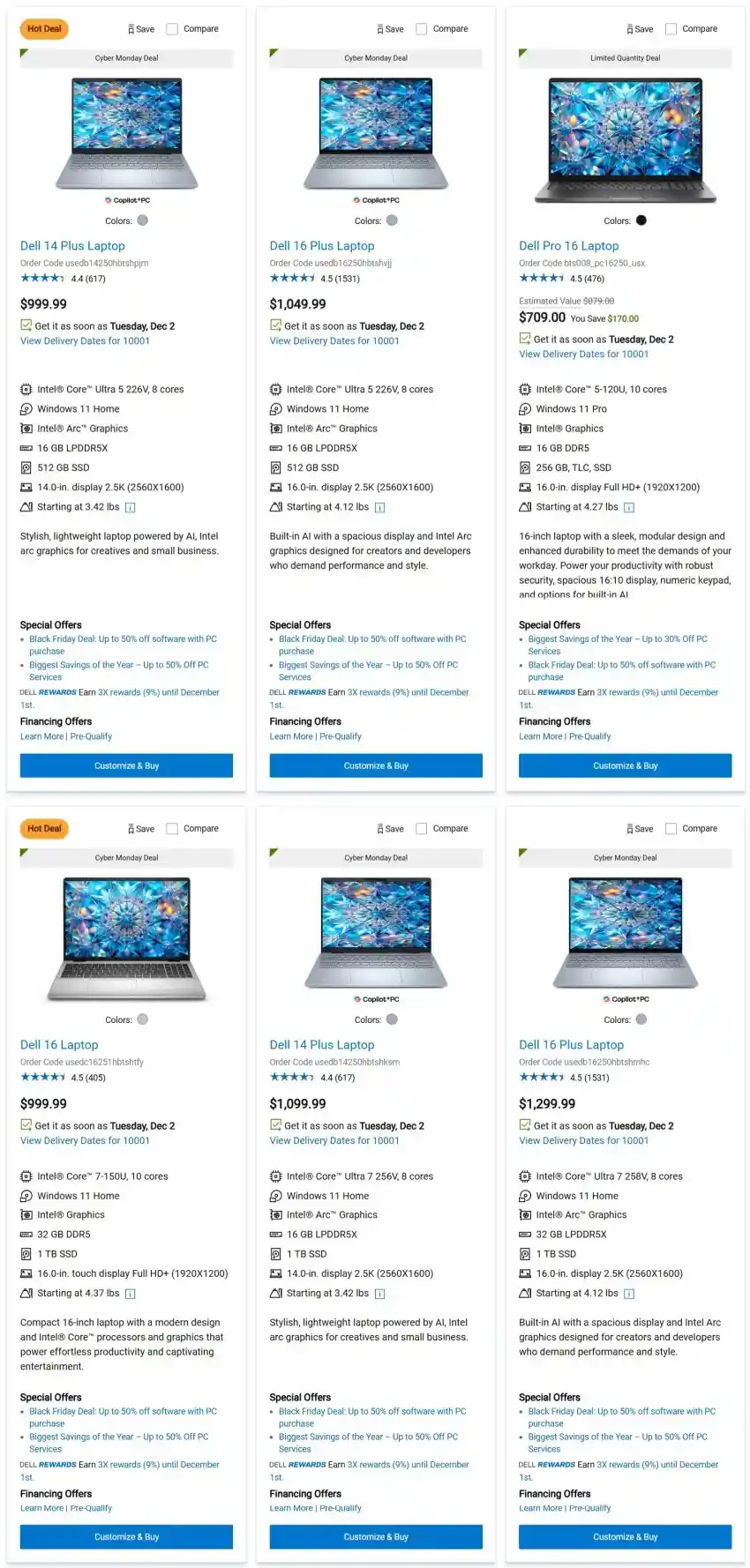 Dell Cyber Monday 2025 - Ad & Deals